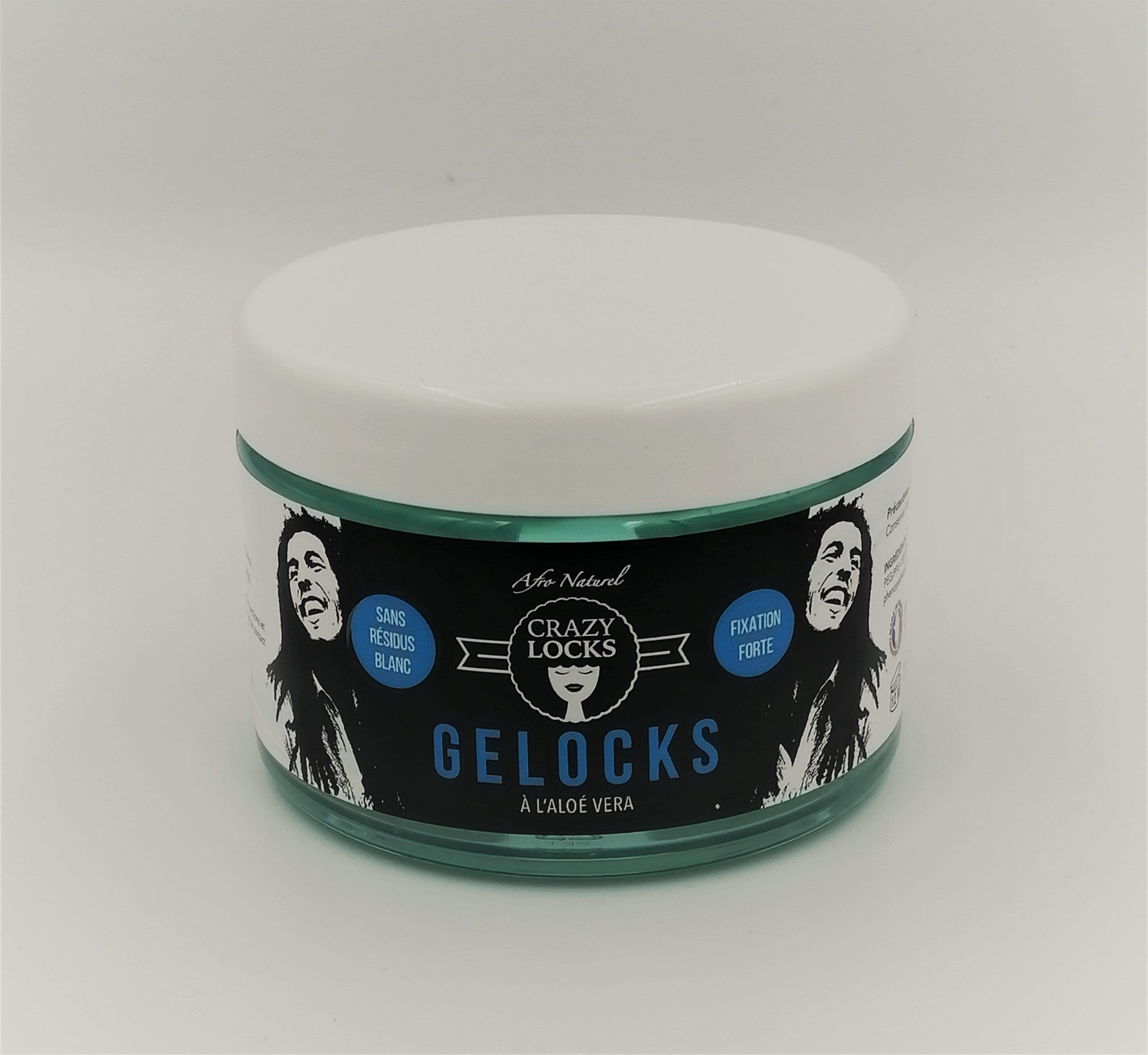 Afro Naturel - Crazy Locks - Gel Aloé Vera "Gelocks Bleu" - 300g